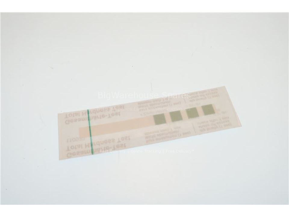 DE LONGHI Components Water softeners PACK TEST HARDNESS WATER (1PZ ...