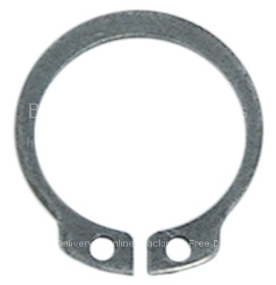 Fimar Dough mixer IM25F Ver:Vers1 retaining ring shaft 20mm thickness ...