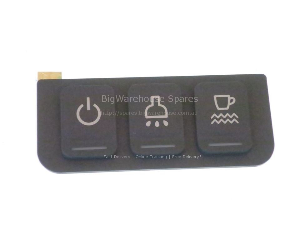 push button panel 3 service buttons | BigWarehouse Spares