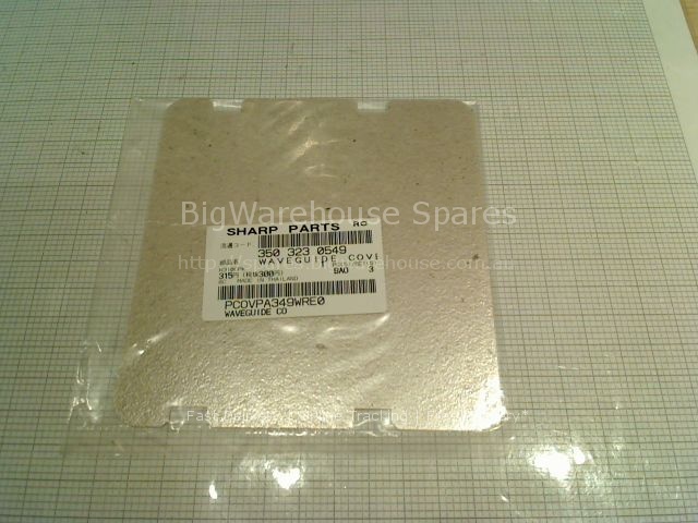 Sharp MICROWAVE R380C 4 14 waveguide cover | BigWarehouse Spares