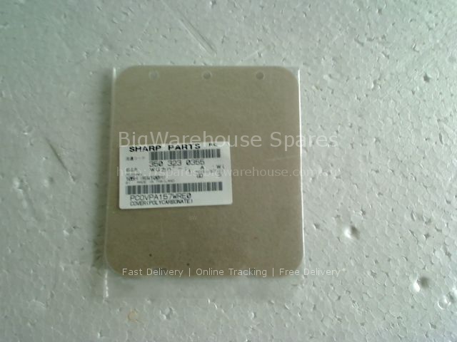 Sharp Carousel Microwave Parts Waveguide Cover | Reviewmotors.co